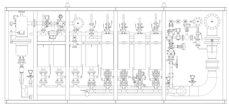Membrane Nitrogen Separation Unit, ARYASASOL PC – Sina Control Co